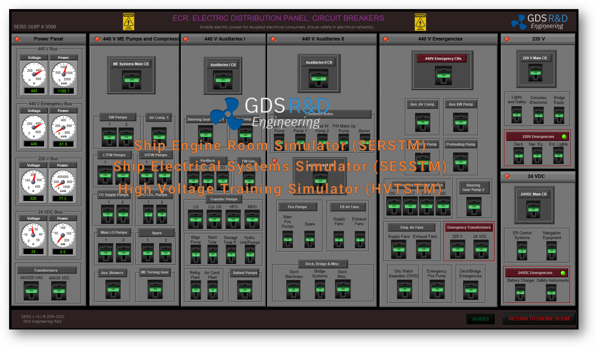 Ship Engine Room Simulator (SERS™)