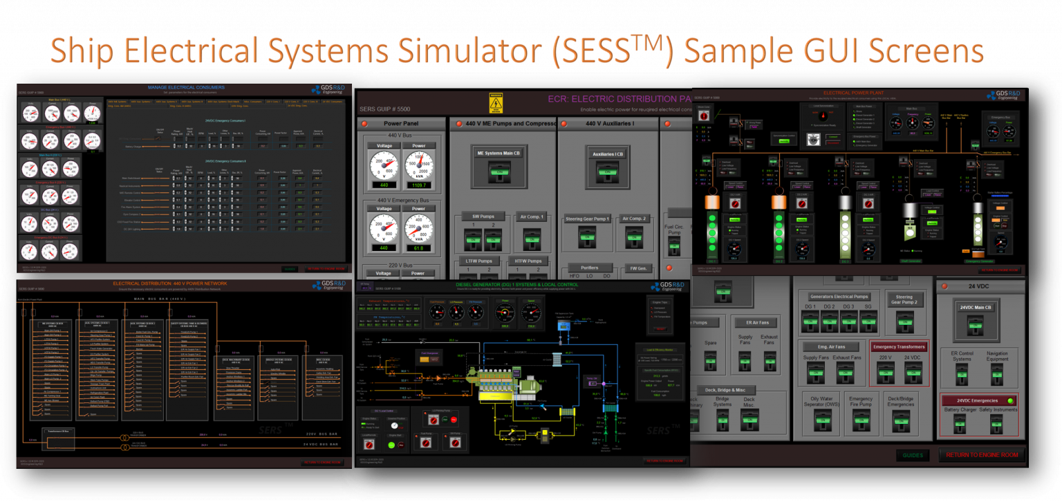 Ship Engine Room Simulator (SERS™)