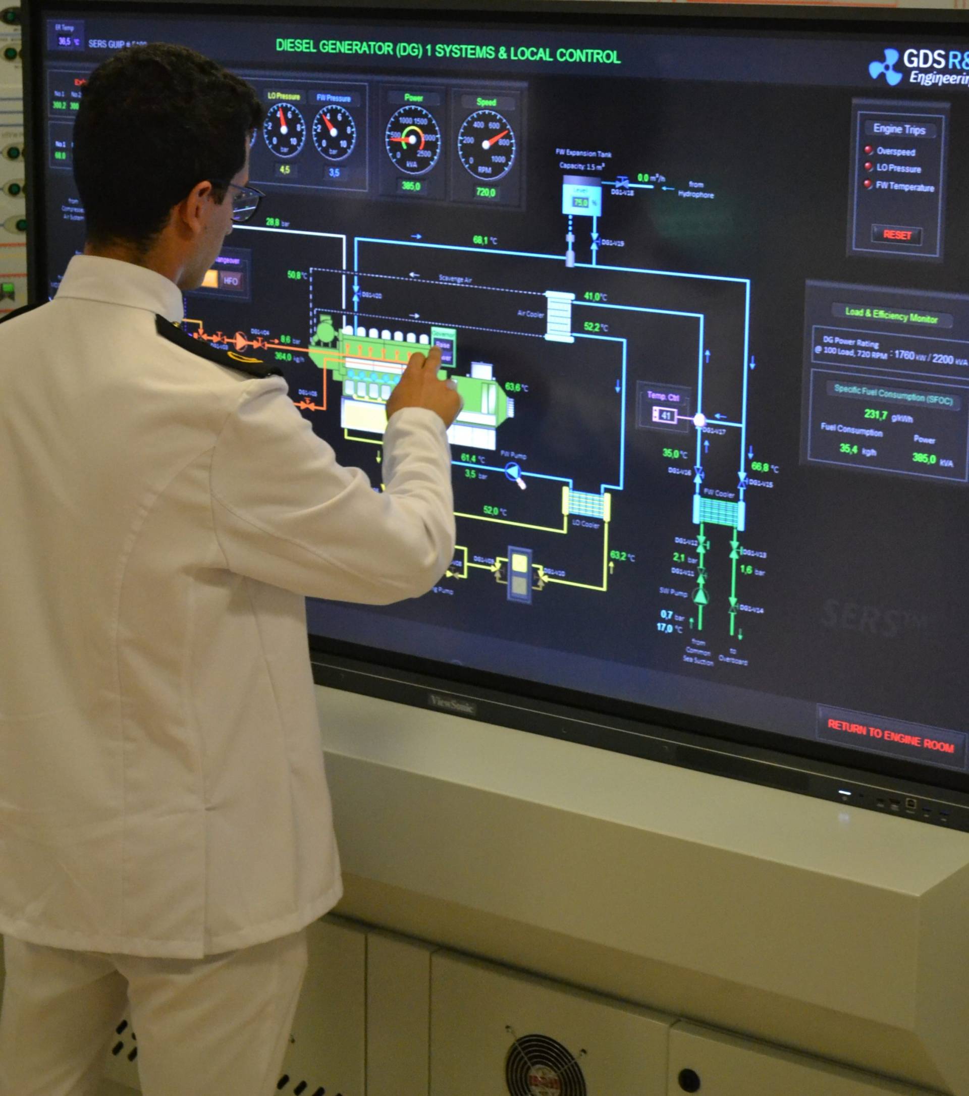 Ship Engine Room Simulator (SERS™) – Global Dynamic Systems (GDS ...