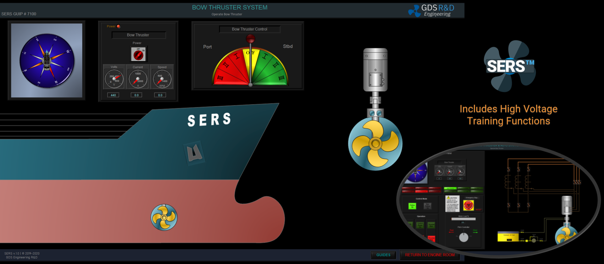 Ship Engine Room Simulator (SERS™) – Global Dynamic Systems (GDS ...